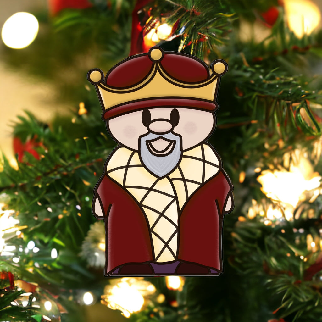 OL3835 - MDF Doodle Naive Style Christmas Nativity Hanging - with or w ...