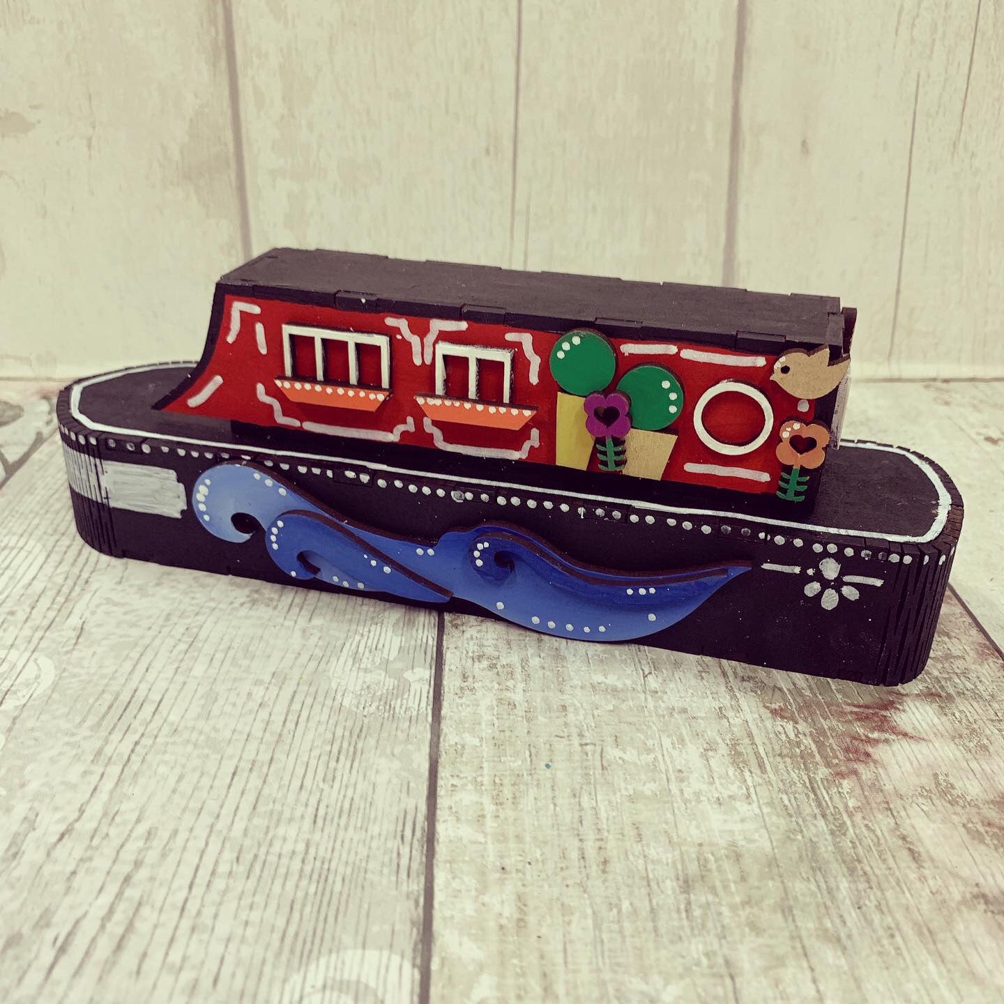 HC080 - MDF 3D Barge Boat Kit – Olifantjie