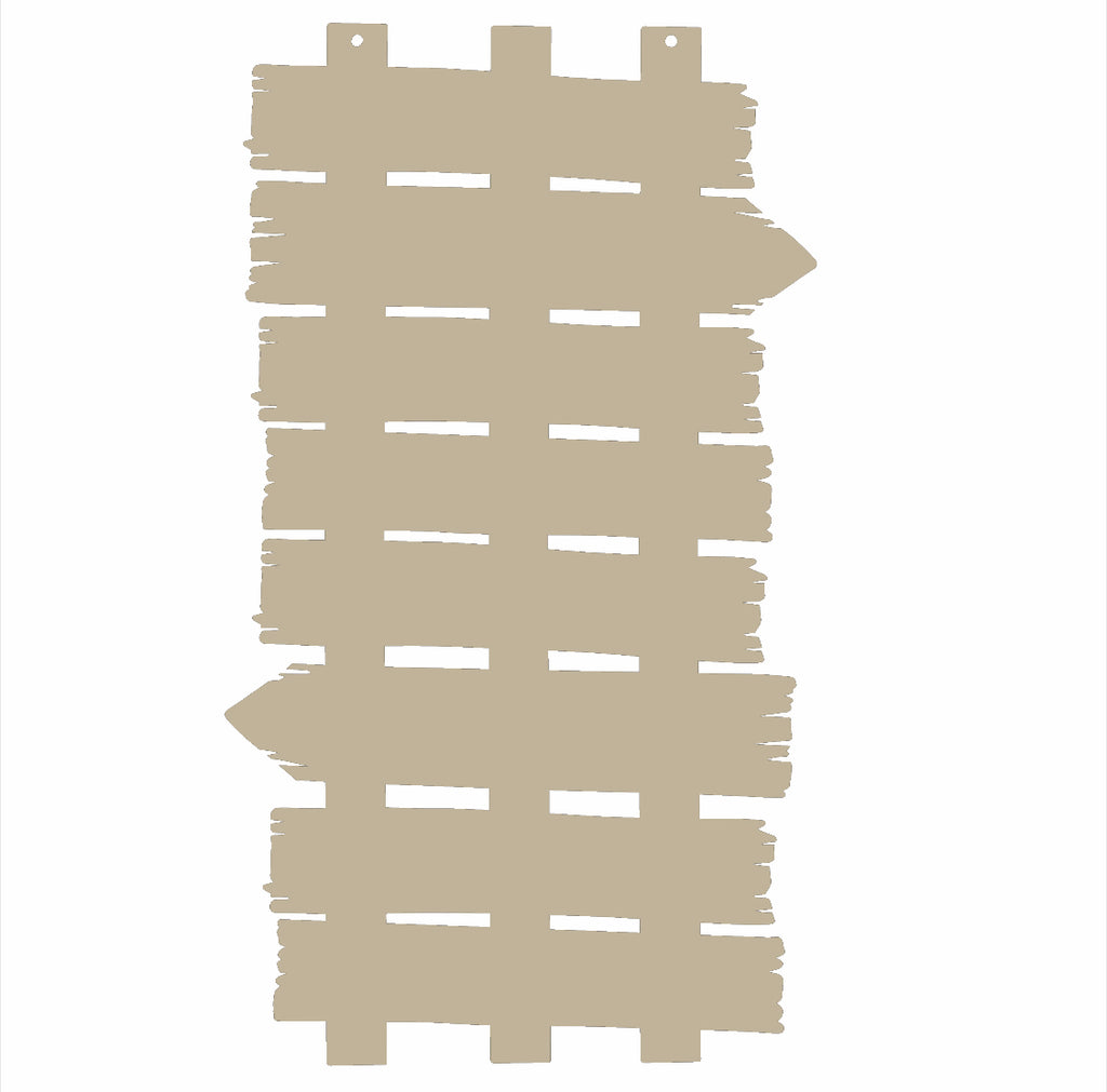 OL3016 - MDF Vertical Plank Fence Backing - Welded plank s – Olifantjie