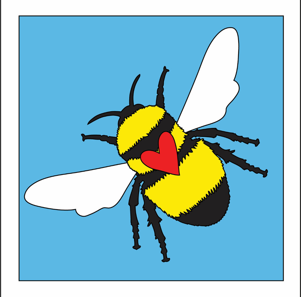 OL3136 - MDF Ladder Insert Tile - Bee – Olifantjie