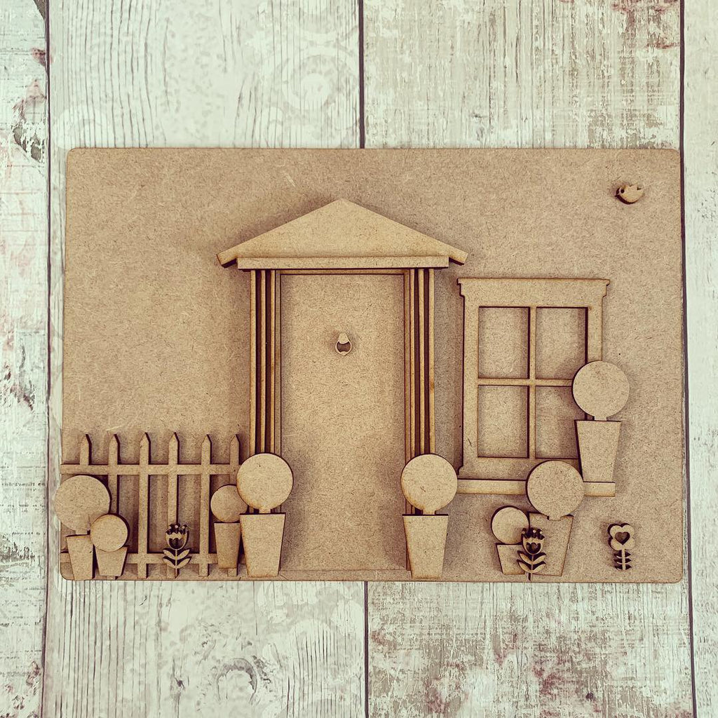 HC051 - MDF Doors & Windows - Set of 3 – Olifantjie